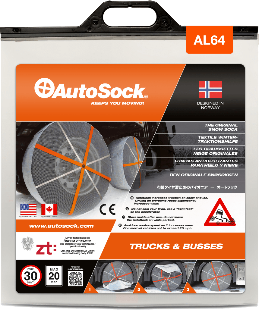 Snow Socks for Tires | Best Winter Traction – AutoSock AL64